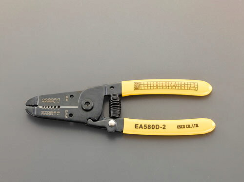 型番EA580D-2 商品説明●全長…153mm●バネ付●能力(単線)…0.40・0.50・0.65・0.80・1.0・1.3mm ★注意事項★商品画像に複数商品が載っており、番号やアルファベットが記載されている商品がございます。その場合は...