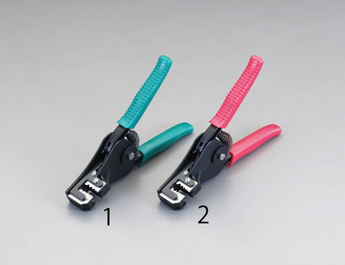 型番EA580EE-1 商品説明●全長…180mm●能力（単線）…φ0.5・1.2・1.6・2.0mm●本体重量(ストッパー含まず)…360g●パッケージ重量…400g●材質…刃物用特殊鋼（焼入処理）●正確、確実に皮むきができる、透明ストッ...
