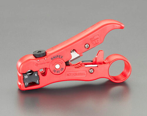 型番EA580KE-2 商品説明●メーカー…KNIPEX（クニペックス）●型番…1660-06SB●全長…125mm●能力(同軸)…RG59・RG6・RG7・RG11 ★注意事項★商品画像に複数商品が載っており、番号やアルファベットが記載さ...