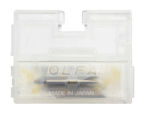 型番EA589AA-41 商品説明●メーカー…オルファ（OLFA）●型番…XB216●EA589AA-40用　替刃●刃材質…合金工具鋼●刃長…25●刃幅…8●刃厚…0.38●刃角度…30度●入数…刃（30枚）+針（1本）●入数…30枚入●プ...