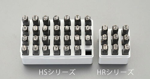 型番EA591HS-13 商品説明●〈セット内容〉…27本組●英字（A〜Z・&)●材質…スチール（焼入れ）●文字サイズ…12.7mm●四角軸…19.0mm●全長…95mm●付属品…プラスチックケース ★注意事項★商品画像に複数商品が載ってお...