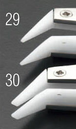型番EA595AP-30 商品説明●全長…105mm●耐熱温度…240℃●材質…チップ：デルリン500(アセタール樹脂)、ハンドル：ステンレス(SUS304)●先端幅…2.5mm●先端…曲・細 ★注意事項★商品画像に複数商品が載っており、番...