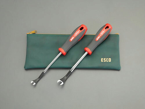 型番EA604DH-10 商品説明●メーカー…兼古製作所（Anex）●型番…※ESCOオリジナルセット品●〈セット内容〉…2本セット（袋付）●クリップツール(全長×軸径)…240×φ6mm(EA604DH-2)●クリップツール(全長×軸径)...