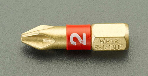 型番EA611A-52 商品説明●六角シャンク…1/4”●ダイヤモンドコーティング●先端…(＋)●サイズ…＃2●全長…25mm ★注意事項★商品画像に複数商品が載っており、番号やアルファベットが記載されている商品がございます。その場合は、「...