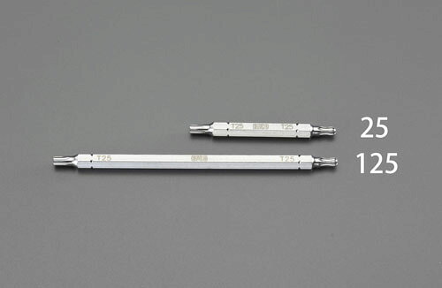 型番EA611LD-110 商品説明●六角シャンク…1/4”●サイズ…T10●全長…125mm●片側ボールポイント付です。 ★注意事項★商品画像に複数商品が載っており、番号やアルファベットが記載されている商品がございます。その場合は、「商品...
