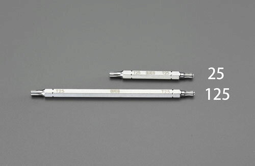 型番EA611LD-25 商品説明●六角シャンク…1/4”●サイズ…T25●全長…65mm●片側ボールポイント付です。 ★注意事項★商品画像に複数商品が載っており、番号やアルファベットが記載されている商品がございます。その場合は、「商品番号...