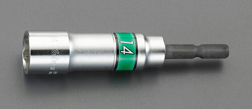 型番EA612AC-10 商品説明●六角シャンク…1/4”●全長…90mm●6ポイント●軽量設計●18Vのインパクトレンチにも対応可能な高耐久の六角シャンク●対辺…10mm●外径…15mm ★注意事項★商品画像に複数商品が載っており、番号や...
