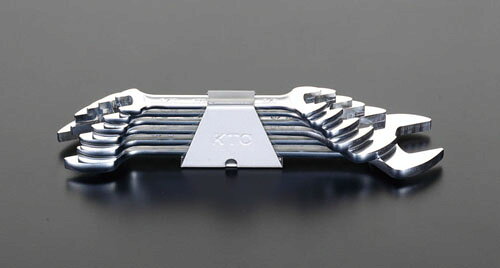 型番EA615BD 商品説明●サイズ…5/16”×3/8”・13/32”×1/2”・　1/2”×9/16”・19/32”×11/16”・5/8”×3/4”・25/32”×7/8”●スパナホルダー付●材質…工具鋼 ★注意事項★商品画像に複数商...