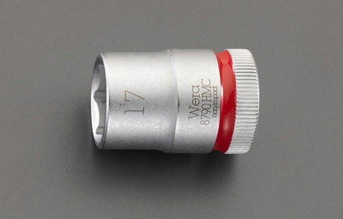 型番EA617AM-17A 商品説明●対辺(mm)…17●外径(mm)…24●全長(mm)…37●差込角…1/2”●※モデルチェンジのため、今後はサイズにより識別カラーが付く予定です。 ★注意事項★商品画像に複数商品が載っており、番号やアル...