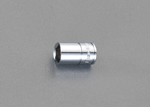 型番EA617CL-7 商品説明●差込角…1/4”●対辺(mm)…7●全長…24.5mm●外径(mm)…10.8●ボルト・ナットを傷めにくい面接触タイプ●ミラー仕上げ●6ポイントソケット●各部サイズ…●対辺(mm)：7●全長(L；mm)：2...