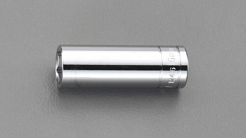 型番EA617DL-103 商品説明●差込角…3/8”●対辺…7/16”●全長…64mm●ソケット先端部外径…16mm●ソケット差込部外径…17mm●ソケット深さ…30mm●ボルトの貫通したナットや、奥まった所での作業に最適です。●ボルト・...