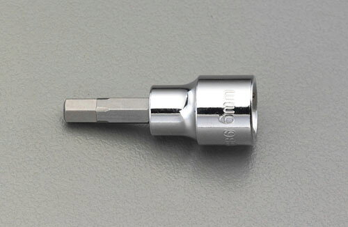 型番EA617DM-101 商品説明●差込角…3/8”●対辺…1/8”●全長…48mm●軸長…22mm●外径…17.5mm●重量(g)…33.9●キャップボルト・止めねじの開け閉めに●各部サイズ…●全長(L1；mm)：48.0●軸長(L2；...
