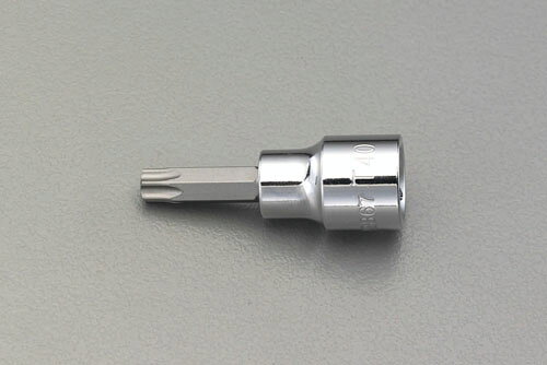 型番EA617DM-540 商品説明●差込角…3/8”●サイズ…T40●全長…49mm●軸長…23mm●外径…17.8mm●重量(g)…36.2●各部サイズ…●先端部外径(mm)：6.65●全長(L1；mm)：49●軸長(L2；mm)：23...