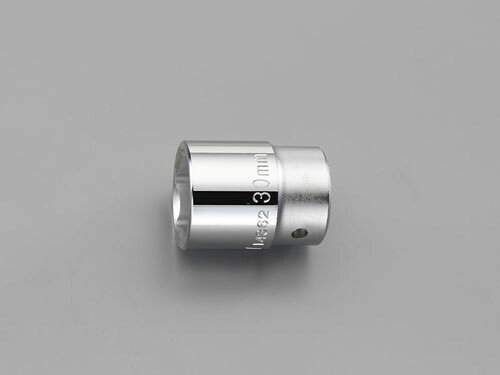 型番EA617EM-22 商品説明●差込角…3/4”●対辺(mm)…22●外径(mm)…32●全長(mm)…51●ボルトやナットを傷めない面接触タイプ●6ポイントソケット●各部サイズ…●全長(L；mm)：51●先端部ソケット外径(D1；mm...