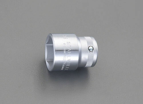 型番EA617WC-36 商品説明●差込角…3/4”●対辺(mm)…36●外径…49.5mm●全長(L;mm)…60●ソケット部外径(d1；mm)…49.5●差込部外径(d2；mm)…40●ソケット奥内径(d3；mm)…33●ボルト接触部内...