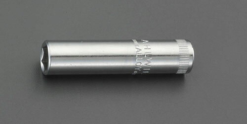 型番EA617XE-12 商品説明●差込角…1/4”●対辺(mm)…12●全長(L;mm)…50●ソケット部外径(d1；mm)…16.5●差込部外径(d2；mm)…16.5●ソケット奥内径(d3；mm)…11●ボルト接触部内面奥行き(t1；...