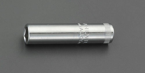 型番EA617XE-13 商品説明●差込角…1/4”●対辺(mm)…13●全長(L;mm)…50●ソケット部外径(d1；mm)…17.8●差込部外径(d2；mm)…17.8●ソケット奥内径(d3；mm)…12●ボルト接触部内面奥行き(t1；...