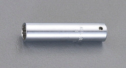 型番EA617XG-9 商品説明●差込角…1/4”●対辺(mm)…9●全長(L;mm)…50●ソケット部外径(d1；mm)…12.8●差込部外径(d2；mm)…12.8●ソケット奥内径(d3；mm)…8●ボルト接触部内面奥行き(t1；mm)...