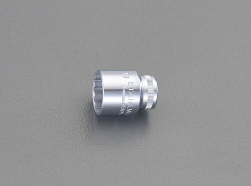 型番EA617YB-10 商品説明●差込角…3/8”●対辺…3/4”●全長(L;mm)…32●ソケット部外径(d1；mm)…25.2●差込部外径(d2；mm)…19●ソケット奥内径(d3；mm)…18●ボルト接触部内面奥行き(t1；mm)…...