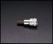 型番EA617YL-103 商品説明●差込角…3/8”●対辺…3/16”●全長(L1；mm)…52●軸長(L2；mm)…20●ソケット部外径(d；mm)…17.8●重量(g)…44●頑丈な圧入式の3/8”DRヘックスビットソケット ★注意事...