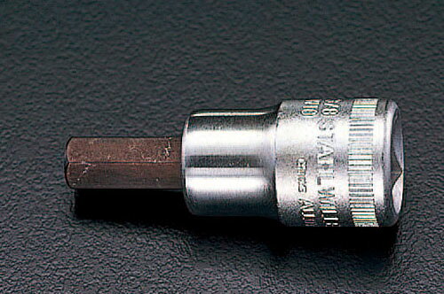 型番EA617YL-3 商品説明●差込角…3/8”●対辺…3mm●全長(L1；mm)…52●軸長(L2；mm)…20●ソケット部外径(d；mm)…17.8●重量(g)…38●頑丈な圧入式の3/8”DRヘックスビットソケット ★注意事項★商品...