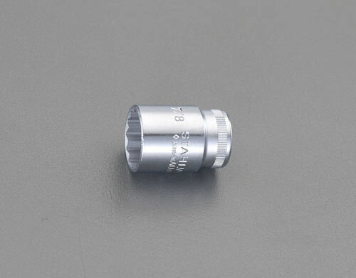 型番EA617ZB-2 商品説明●差込角…1/2”●対辺…7/16”●手締めの際に便利な側面ローレット加工●12角タイプ●ソケット奥内径(d3；mm)…9.9●AS-drive(面接触)で、より高品質なHPQシリーズの1/2”DRソケット●...