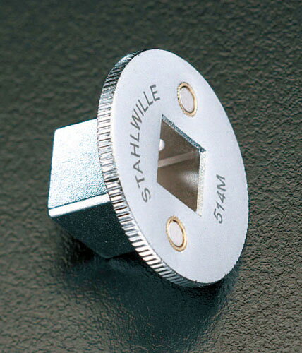 型番EA617ZR-2 商品説明●サイズ…φ38×22mm●全長…22mm●差込角…メス1/2”×オス3/4”●重量(g)…40●ラチェットハンドルとソケットの間に取付けることで指先でスピーディーな早回し作業ができます。●3/4”SQのソケ...