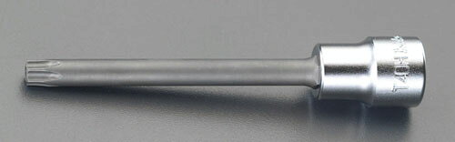 型番EA618BN-105 商品説明●差込角…3/8”●全長…100mm●イジリ止付●丸軸のため、従来の六角軸では入らなかったサービスホールにも入ります。●サイズ…T40 ★注意事項★商品画像に複数商品が載っており、番号やアルファベットが記...