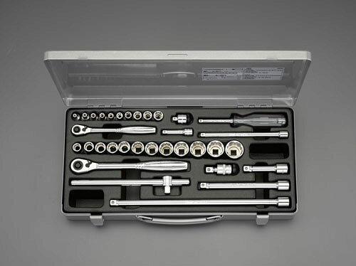 型番EA618H-5 商品説明●メーカー…TONE●型番…230MX●＜セット内容＞…33点セット●ソケット(6角)…3・4・5・5.5・6・7・8・10・11・12mm(1/4”)●ソケット(12角)…10・12・13・14・15・16・...