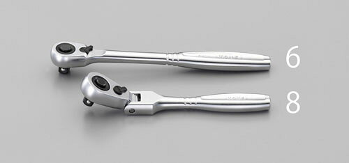 型番EA618HA-6 商品説明●メーカー…TONE●型番…RH2H●ギア数…72歯●差込角…1/4”●ロッキング式●左右切替式●送り角5°のコンパクトヘッドで狭い場所の作業も効率よく行えます。●全長…145mm●重量…80g ★注意事項★...