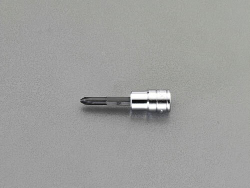 型番EA618PS-2 商品説明●差込角…3/8”●サイズ…L1：37mm、L2：66mm、D：17mm●先端…#2●重量：45g●差込角側（四角形状）にパワーフィットを採用することで、接触を線から面に変え、応力の集中を防ぐことでエッジを傷...