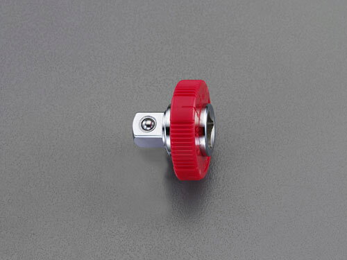 型番EA618RB-16 商品説明●差込角…1/2”●全長…34.5mm●外径…φ46mm●サイズ…D：46、d：24、L1：34.5、L2：11●重量…100g●グリップは樹脂で軽量です。●グリップには回転角が分かりやすいよう手触りで90...
