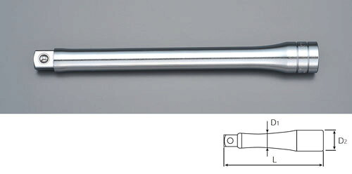 型番EA618RC-75 商品説明●差込角…1/2”●サイズ…D1：17mm 、D2：22mm、 L(全長)：75mm●重量…140g ★注意事項★商品画像に複数商品が載っており、番号やアルファベットが記載されている商品がございます。その場...