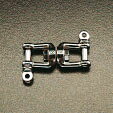 型番EA638FD-8 商品説明●材質…ステンレス(SUS316)●サイズ…A：8.0mm B：15.7mm、C：15.7mm D：88.9mm●使用荷重…495kg●SUSU316製で耐久性に優れています。 ★注意事項★商品画像に複数商品...