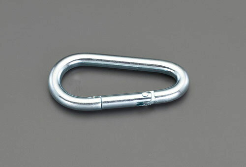 型番EA638JP-32 商品説明●材質…スチール(亜鉛めっき鋼)●内寸…56×19mm●線径…7mm●開口…8mm●使用荷重(t)…0.18●入数…10個●使用荷重…180kg ★注意事項★商品画像に複数商品が載っており、番号やアルファベ...