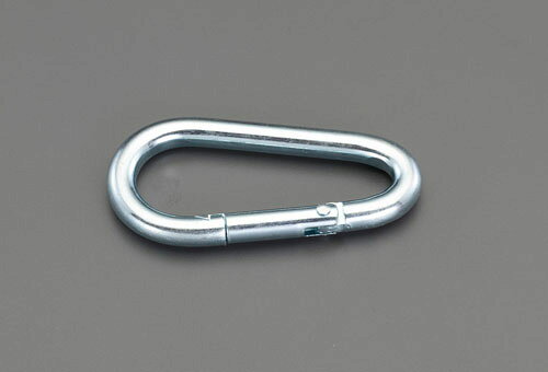 型番EA638JP-34 商品説明●材質…スチール(亜鉛めっき鋼)●内寸…80×29mm●線径…10mm●開口…11mm●使用荷重(t)…0.35●入数…10個●使用荷重…350kg ★注意事項★商品画像に複数商品が載っており、番号やアルフ...