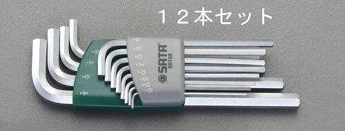 型番EA683BC 商品説明●＜セット内容＞…●サイズ…1/16”・5/64”・3/32”・7/64”・1/8”・9/64”・5/32”・3/16”・7/32”・1/4”・5/16”・3/8”●12本セット●総重量…371g●全長…76〜1...