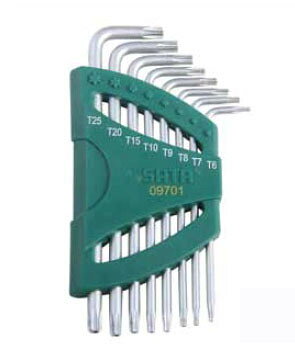 型番EA683E-2A 商品説明●8本組●サイズ…T6・T7・T8・T9・T10・T15・T20・T25●軸長…70〜100mm●材質…クロムバナジウム鋼●重量…63g ★注意事項★商品画像に複数商品が載っており、番号やアルファベットが記載...