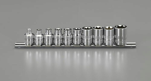 型番EA687BX 商品説明●〈セット内容〉…10本組み●差込角…3/8”●全長…26〜30.5mm●サイズ…E6・E7・E8・E10・E11・E12・E14・E16・E18・E20 ★注意事項★商品画像に複数商品が載っており、番号やアルフ...