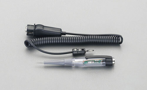 型番EA707DC-3 商品説明●メーカー…兼古製作所（Anex）●型番…2135-A●全長…140mm●コード長…950mm●ブザーの発信音とLED発光色により通電点検と直流の極性の識別が可能。●検電範囲…DC6〜24V ★注意事項★商品...
