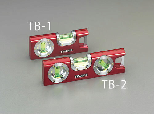型番EA721TB-2 商品説明●メーカー…TJMデザイン（TaJIma）●型番…ML-160●精度…水平・垂直・45°：±1.50mm/m　　　　　　　　　　　　　　　　　（＝0.0859°）●全長…160mm●カラー…赤●重量…190g...