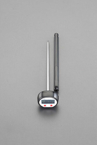 型番EA722CA-7A 商品説明●測定範囲…-50〜＋150℃●分解能…0.1℃●温度精度…±1℃●サイズ…表示部：33×23mm、　　　　　　　　プローブ：130×3.5mm●電源…LR44×1個●材質…本体：プラスチック製　　　　　　...