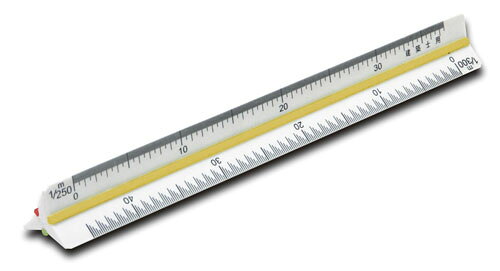 型番EA736BA-2 商品説明●全長…325mm●目盛…1mm●幅…27mm●厚み…24mm●最小目盛…1mm●縮尺…1/20・1/50・1/100・1/200・1/250・1/300●重量…60g●材質…ABS●用途…建築士用●凸凹にな...