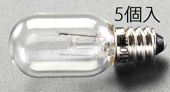 型番EA758ZA-55 商品説明●分配電盤、電飾用、表示灯用ランプ●口金…E12ベース●中ナツメ球●ガラス球●サイズ…φ20×48mm●入数…5個●電圧…110V●消費電力…15W ★注意事項★商品画像に複数商品が載っており、番号やアルフ...