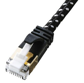型番EA764BA-130A 商品説明●メーカー…サンワサプライ●型番…KB-T7ME-03BKW●カラー…ブラック＆ホワイト●ケーブル長…3m●コネクタ形状…RJ-45ツメ折れ防止シールドコネクタ(ツメ折れ防止カバー付き)●ケーブル構造…...