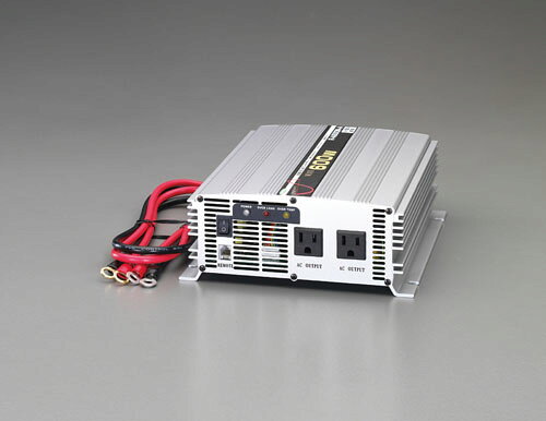 型番EA812JD-6B 商品説明●メーカー…日動工業●型番…R-A600N-B●入力電圧…DC24V●出力電圧…AC100V●定格出力…560W●最大出力…600W●サイズ…224(W)×255(D)×93(H)mm●本体重量…2.8kg...