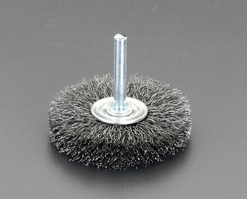 型番EA819BS-5 商品説明●軸径…6.0mm●線径…0.3mm●最大回転数…4500rpm●外径…100mm●毛丈…23.0mm●材質…スチール ★注意事項★商品画像に複数商品が載っており、番号やアルファベットが記載されている商品がご...