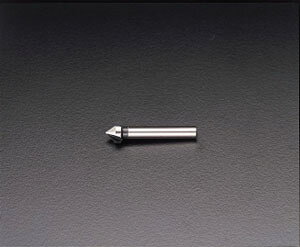 型番EA827E-8 商品説明●材質…HSS(ハイス)●先端角度…90°●溝数…3●最大径…8.3mm●全長…50.5mm●シャンク径…6mm●用途…穴あけ後の面取り、皿ビスの面取り用に。 ★注意事項★商品画像に複数商品が載っており、番号や...