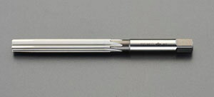 型番EA827HT-2 商品説明●材質…MCO材(コバルト高速度鋼)●刃数…4枚●食付角…1°●刃先径…1.5mm●シャンク径…3mm●刃長…25mm●全長…50mm●用途…鋳鉄、鉄鋼一般の穴仕上げ加工に。●タップハンドル等に取付け、手で回...