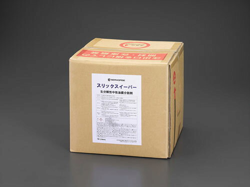 型番EA922AJ-101 商品説明●希釈…原液〜5倍●油膜の拡散防止、オイルボール発生の抑制に効果を発揮。●工場排水経路等の油による二次汚染を軽減させます。●中性洗浄剤としても使用できます。●内容量…18L●中性 ★注意事項★商品画像に複...